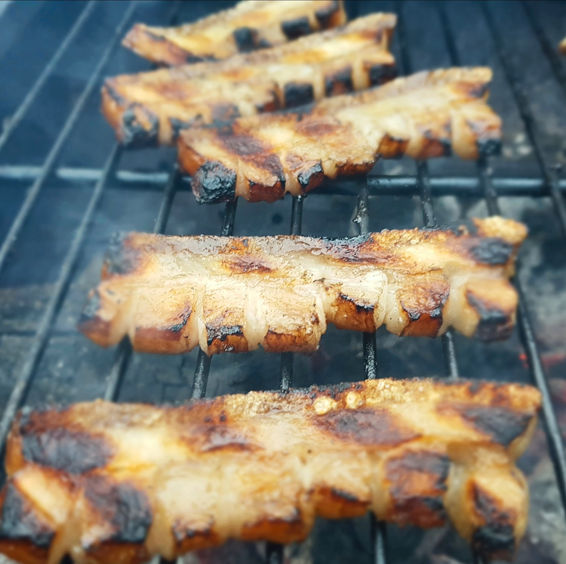 Grilled Pork Fat!!! | Scrolller