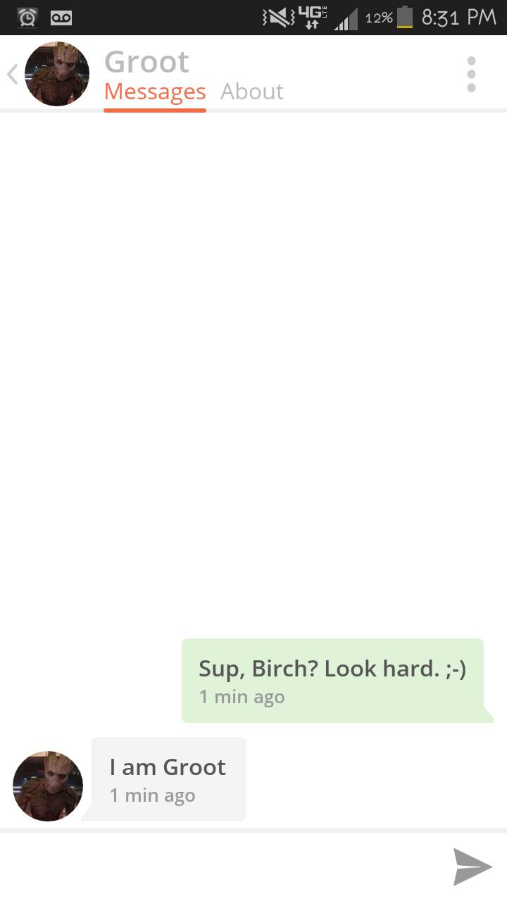 Groot, talk dirty to me | Scrolller