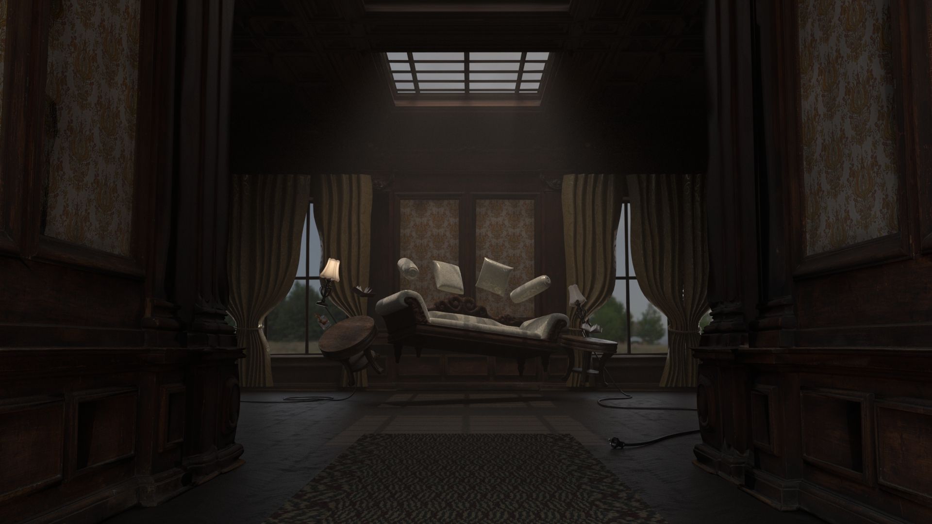 Grounded, Me, Digital 3D, 2021 | Scrolller