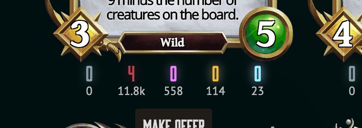 gu.cards displays your inventory for the new card contract now... | Scrolller