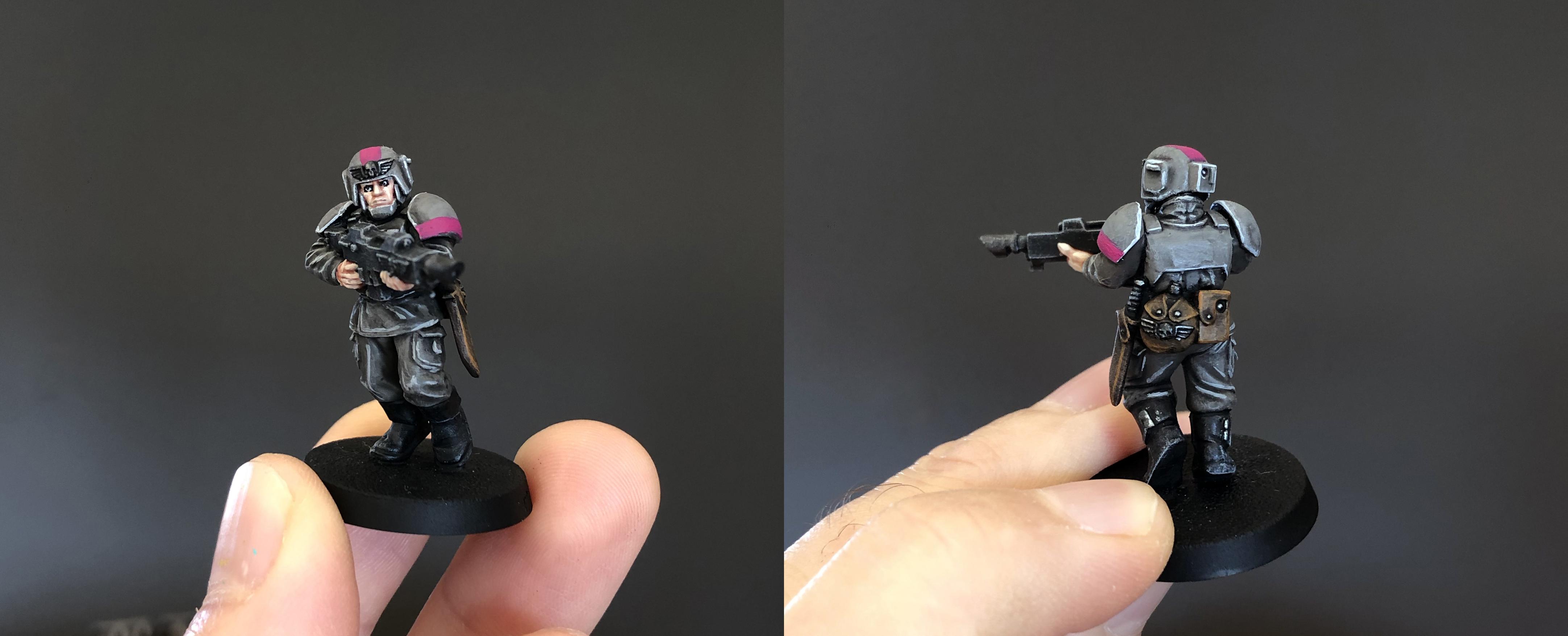 Guardsman No.1 of the Cadian 888th "Heart Breakers" | Scrolller