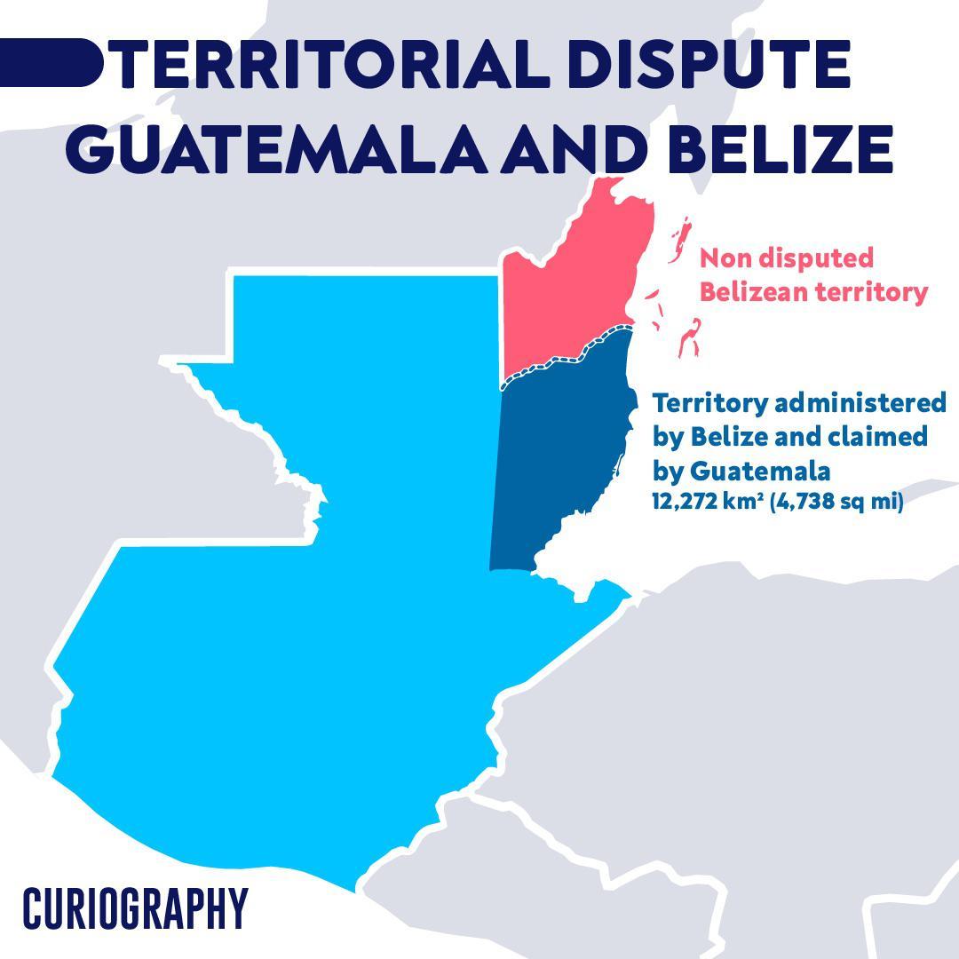 Guatemala's territorial claim over Belize | Scrolller