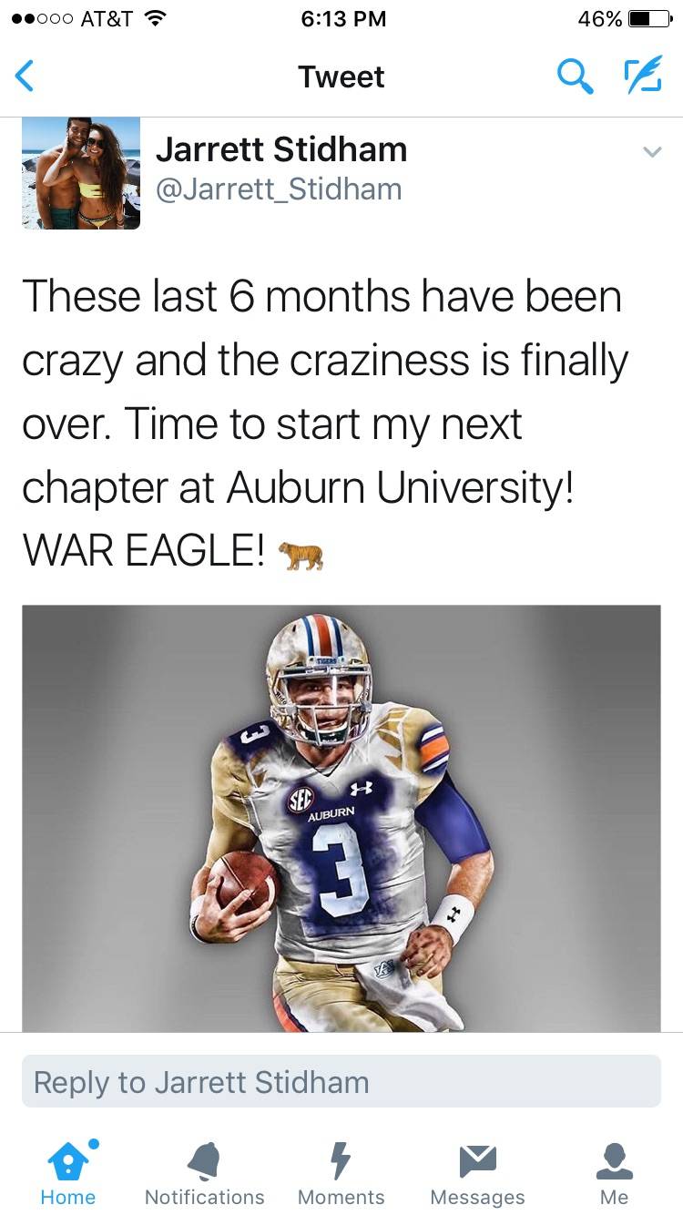 Guess who we just got! War Eagle! Just hope the hype is right this time lol | Scrolller