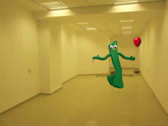 Gumby getting trapped in the backrooms be like: | Scrolller
