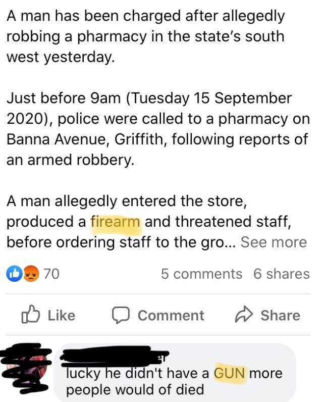 Gun = a firearm | Scrolller