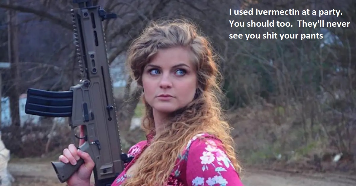 Gun girl supports you | Scrolller