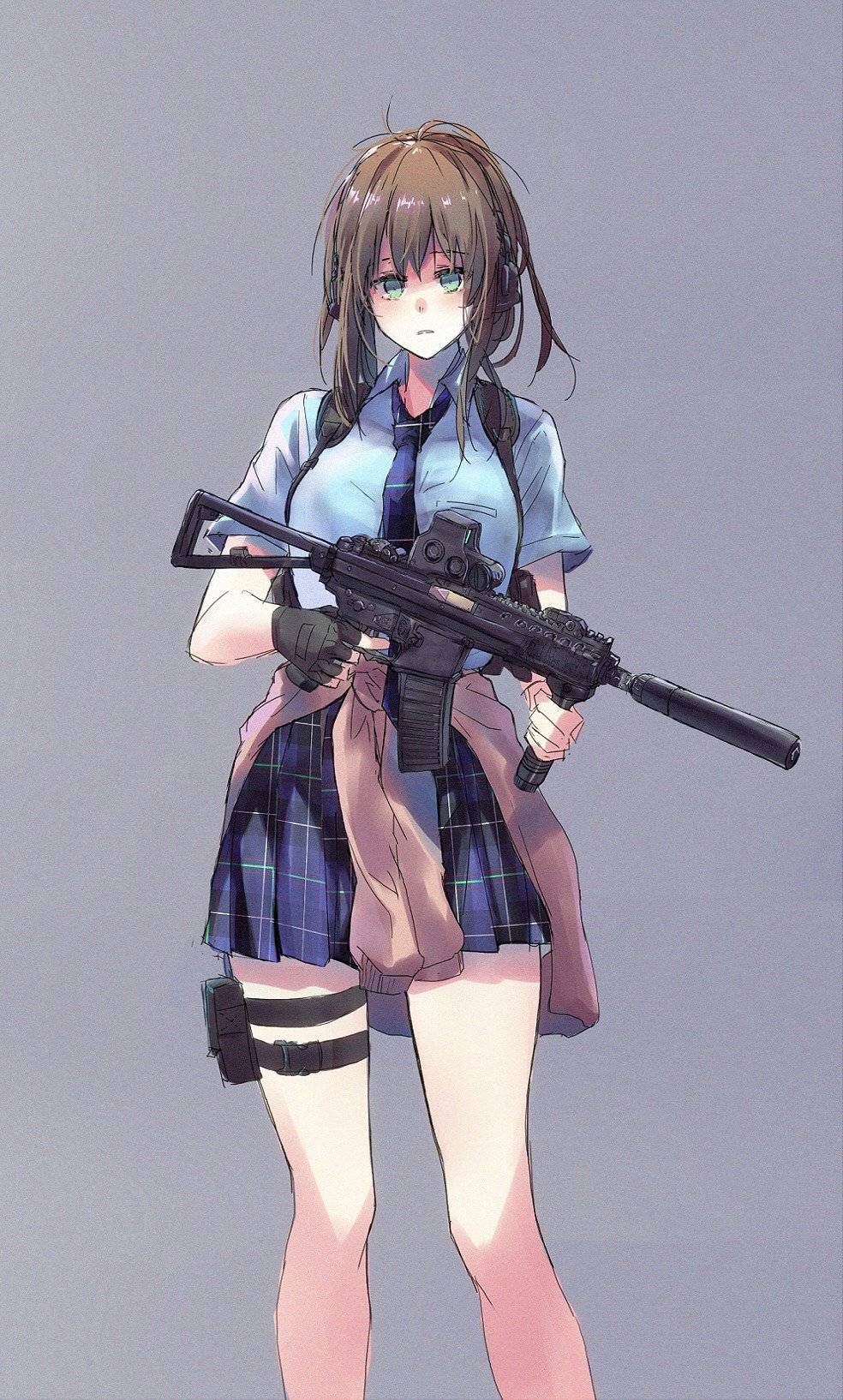 Gun Schoolgirl | Scrolller
