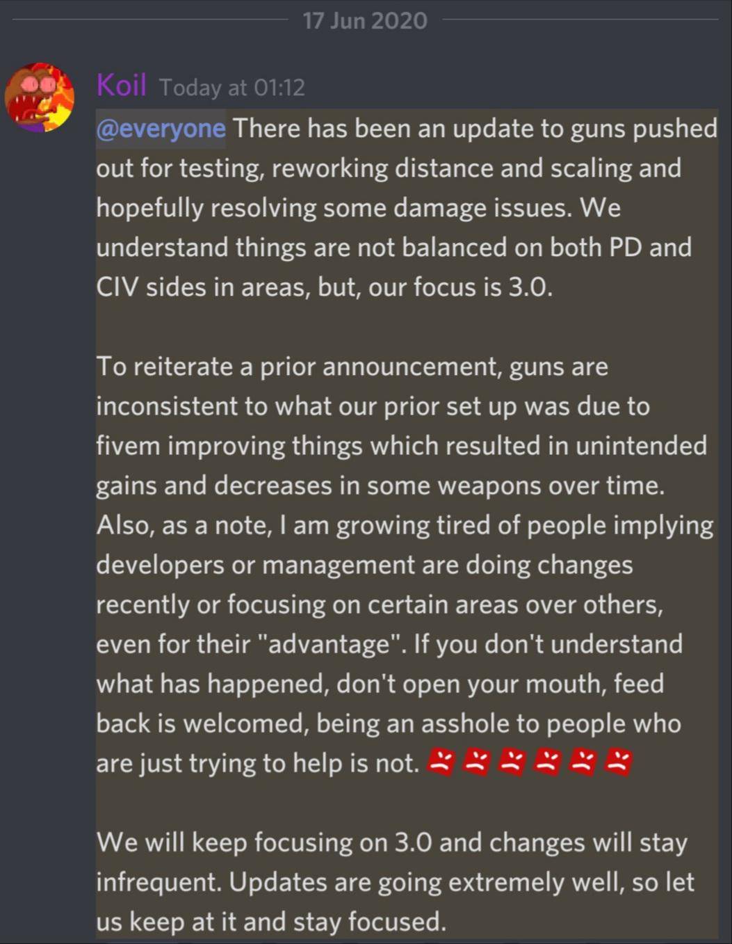 Gun Update Announcement | Scrolller