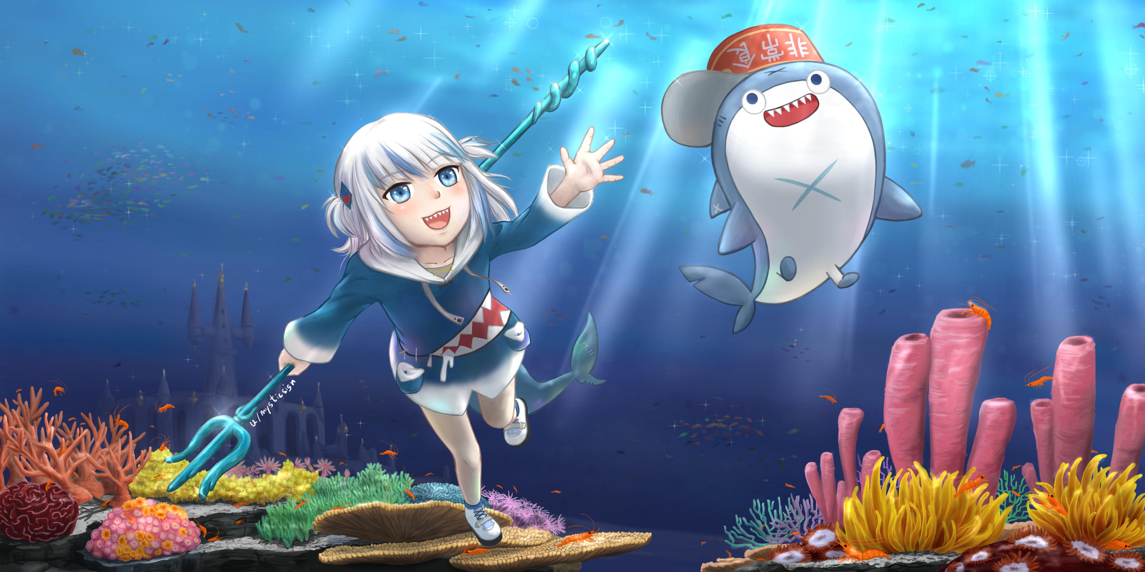 Gura and Bloop | Scrolller