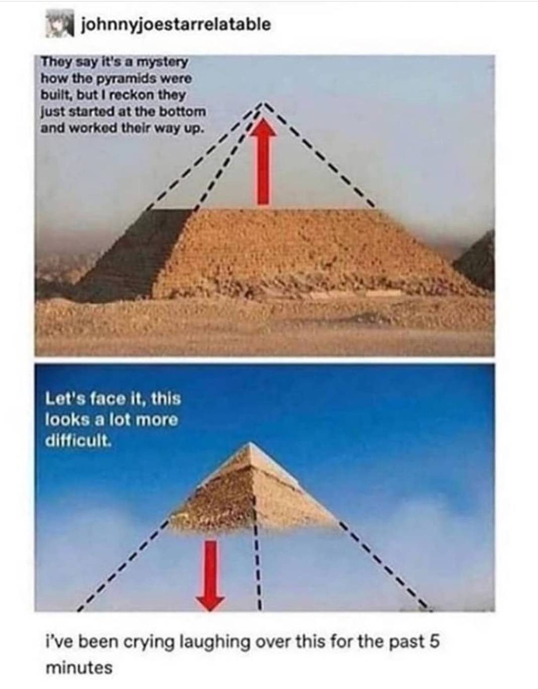 Guys he's crying :( | Scrolller