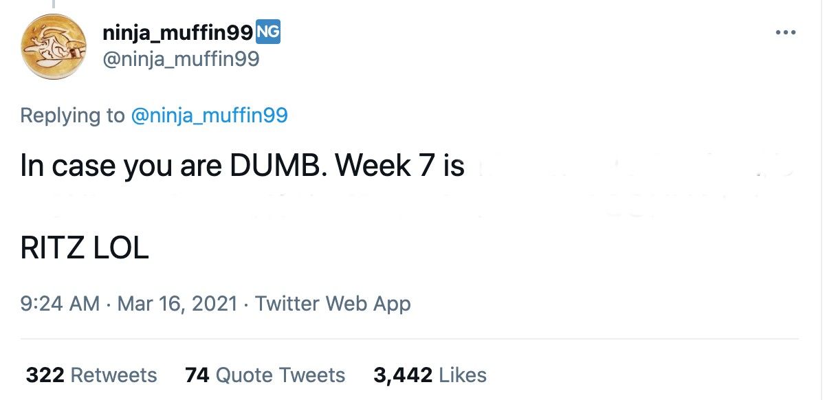 GUYS NINJA MUFFIN CONFIRMED IT!!!!! | Scrolller