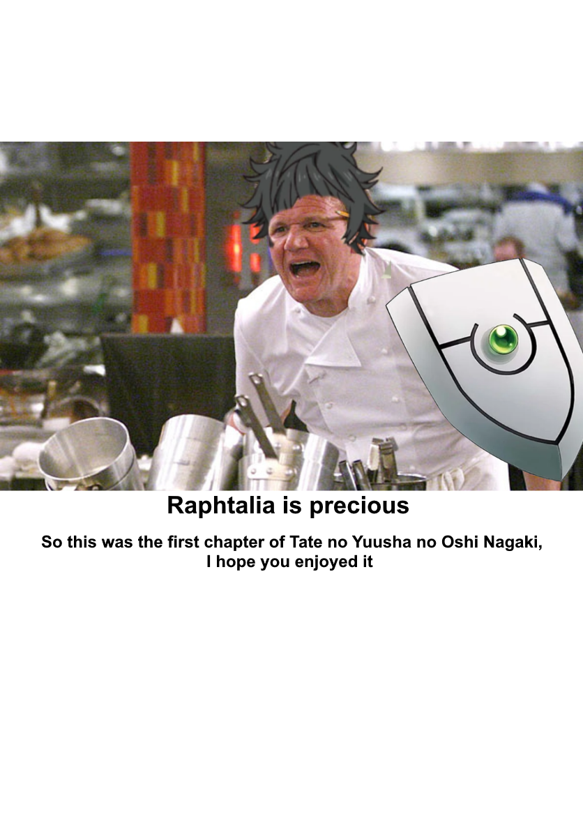 Guys. Pleas go read The Menu of the Shield Hero. It's so damn cute. (This meme was made by the ...