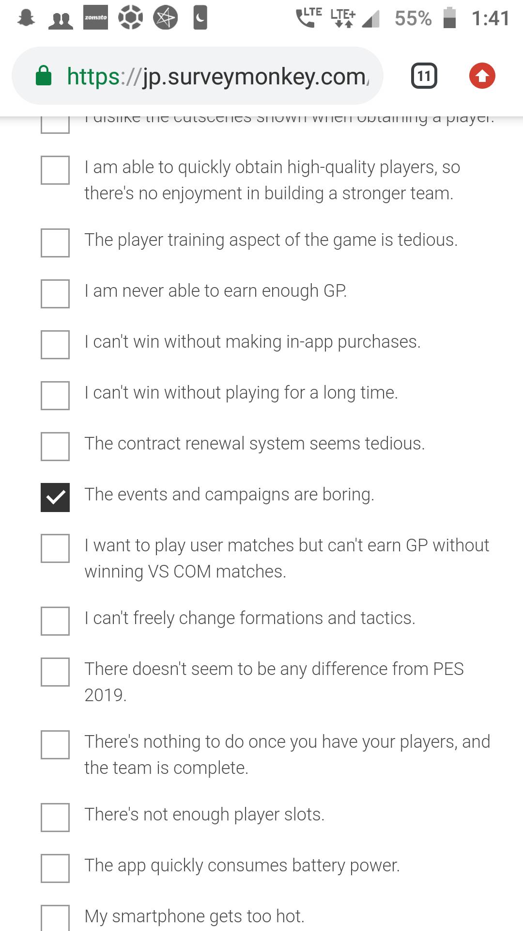 Guys please take the survey. We need them to know what's on our mind | Scrolller