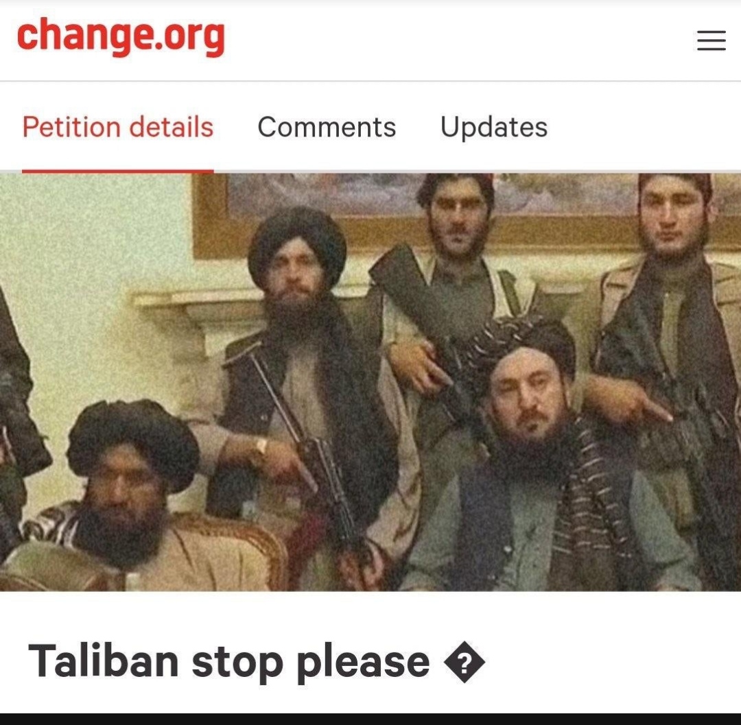 Guys Taliban is over | Scrolller