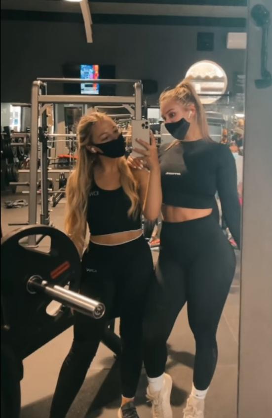Gym with babe | Scrolller