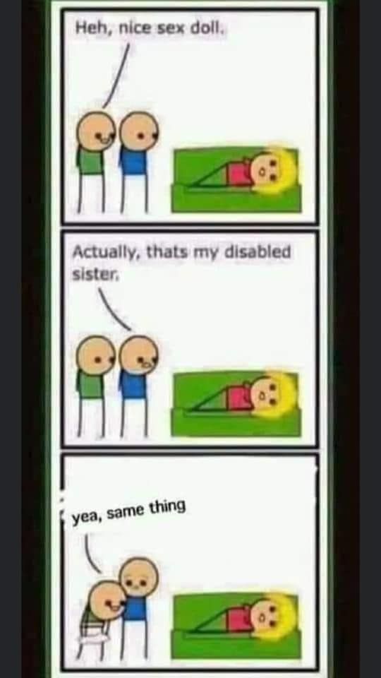 Haha rape haha disability xD incest LMAO | Scrolller