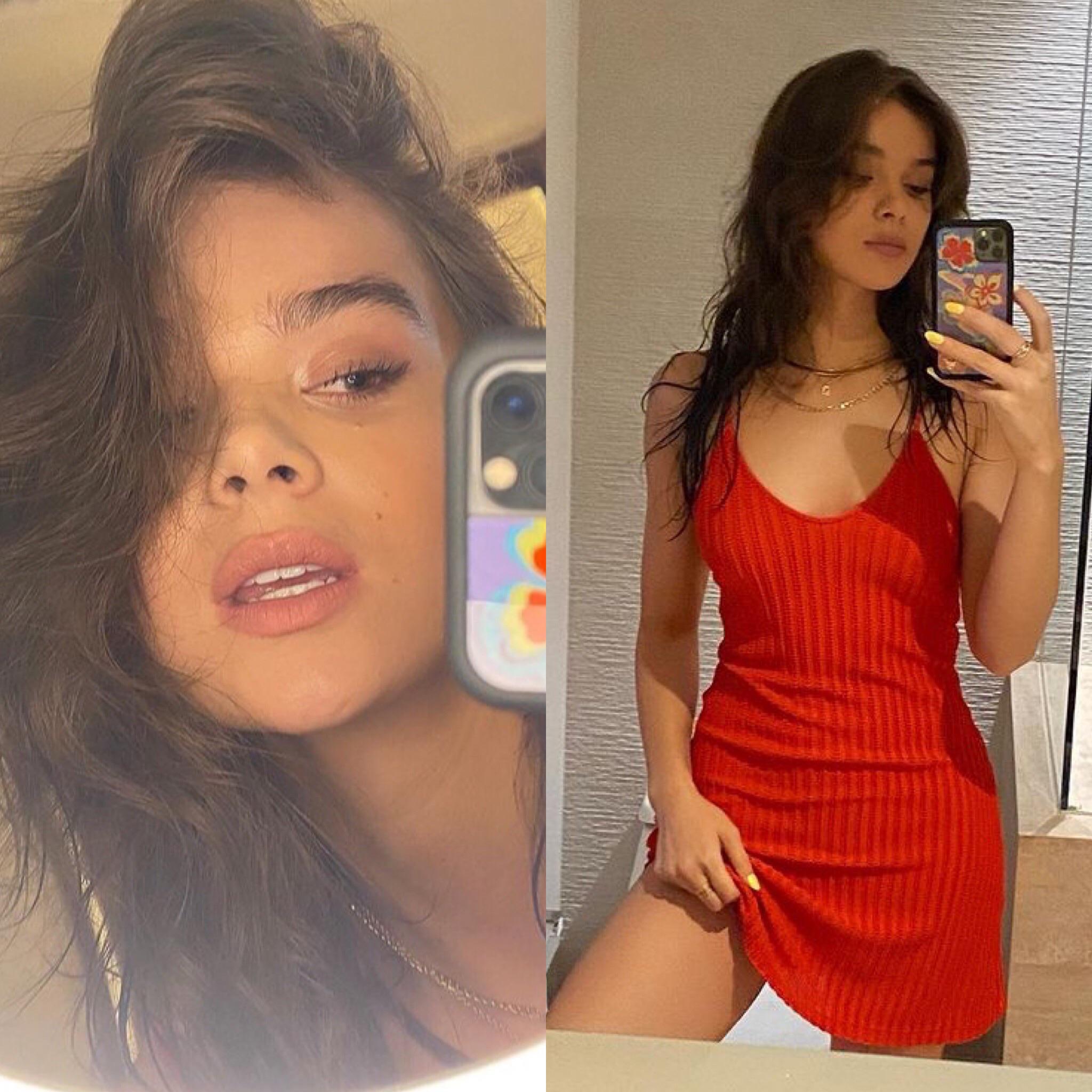 Hailee is making me so hard when I shoot off no doubt I’m gonna cover myself in cum. | Scrolller