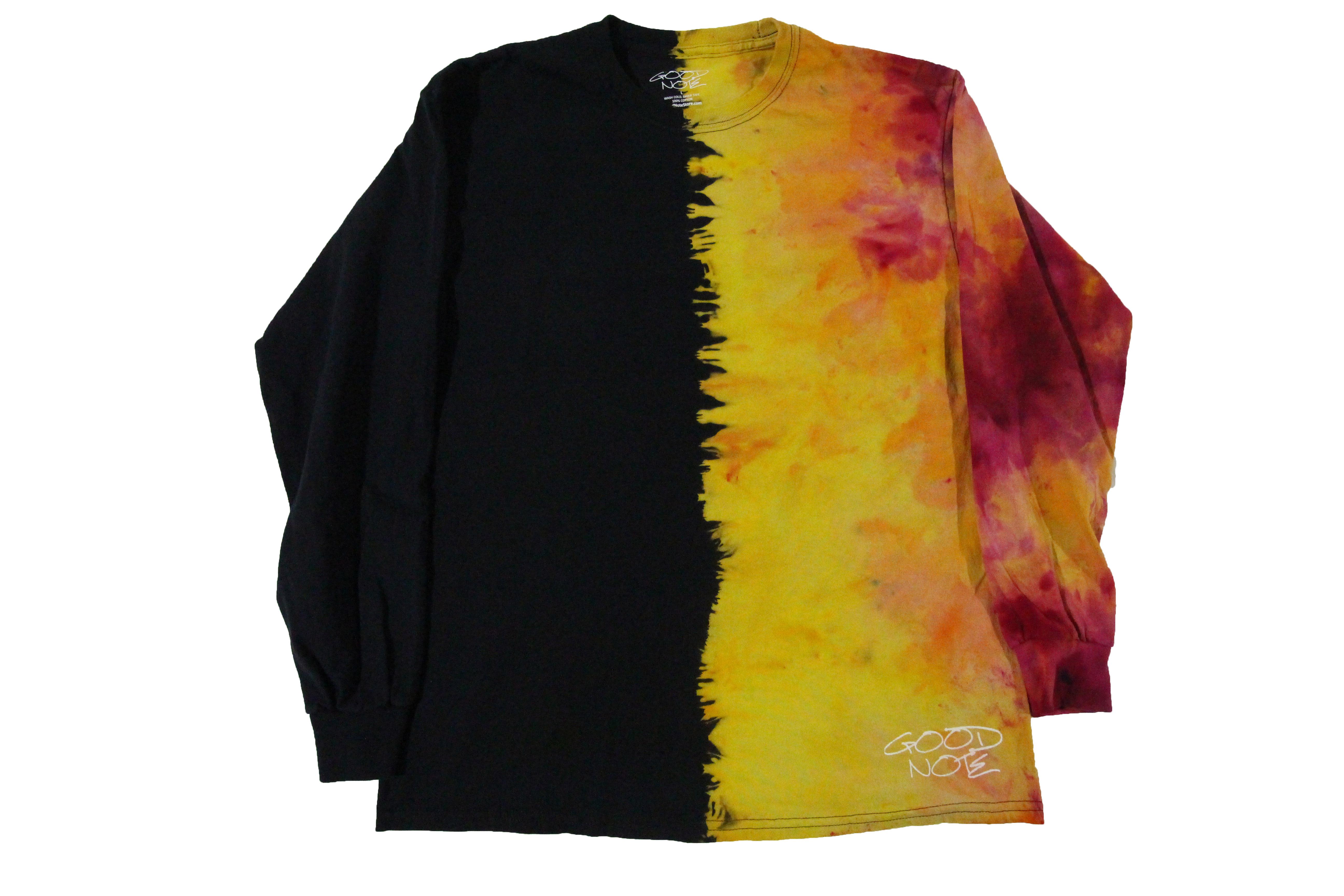 Half black half red and yellow | Scrolller Half black half red and yellow | Scrolller