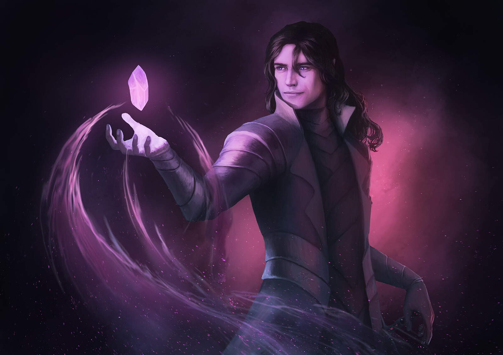 Half Elf Wizard by Tamás Patkós | Scrolller