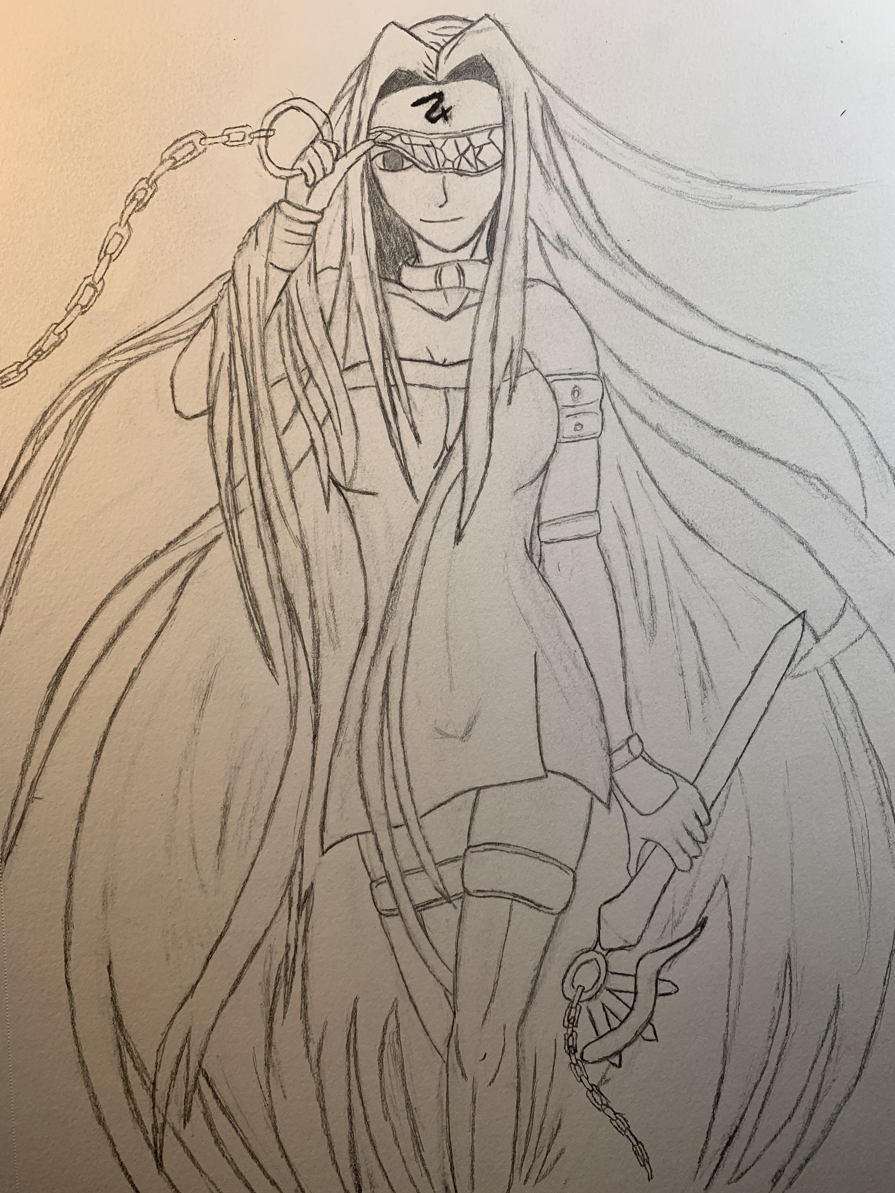 Half finished drawing of Rider by me, reference used | Scrolller