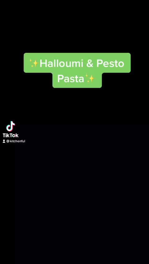 Halloumi and Pesto Pasta | Scrolller