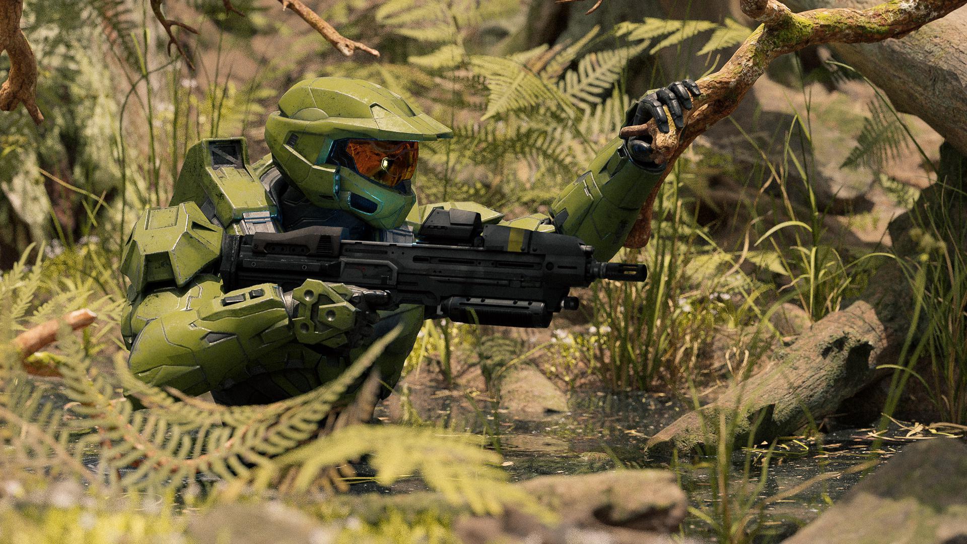 Halo Infinite Master Chief rendered with Blender Cycles | Scrolller