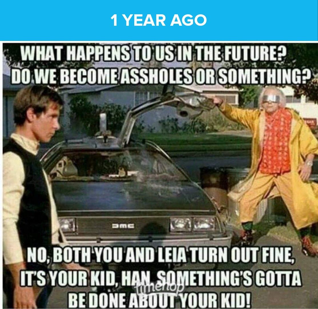 Han solo vs Back to the future | Scrolller