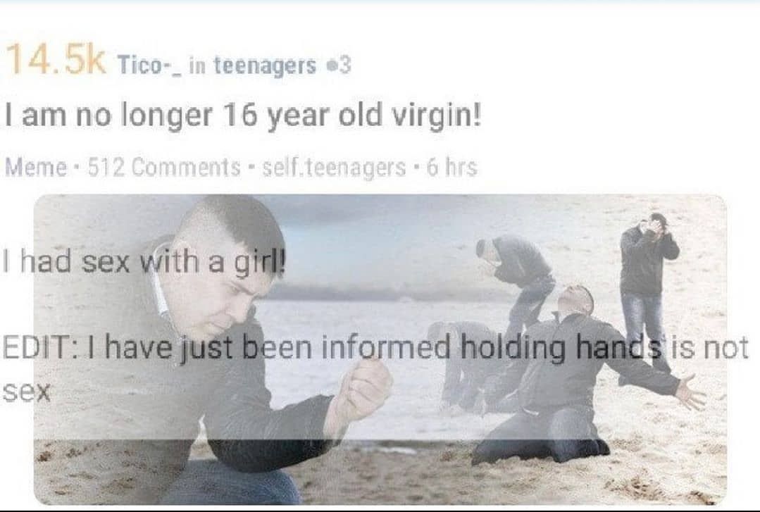 Hand holding virginity | Scrolller