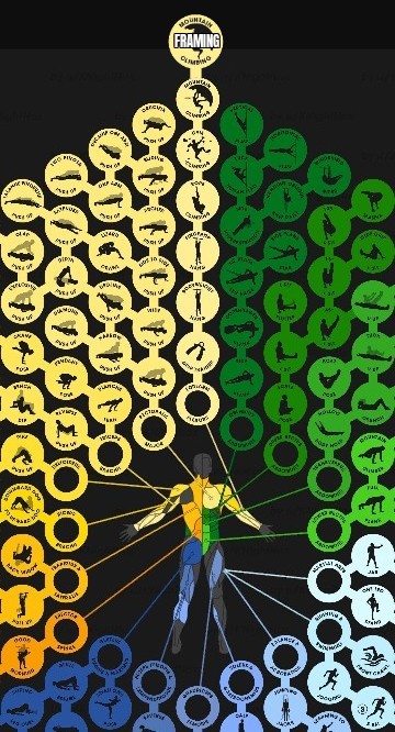 Handy chart on the hierarchy of body weight exercises (2x body weight in your gym) | Scrolller