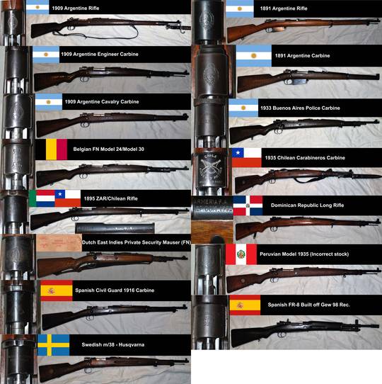 Handy guide to identifying some Mausers | Scrolller