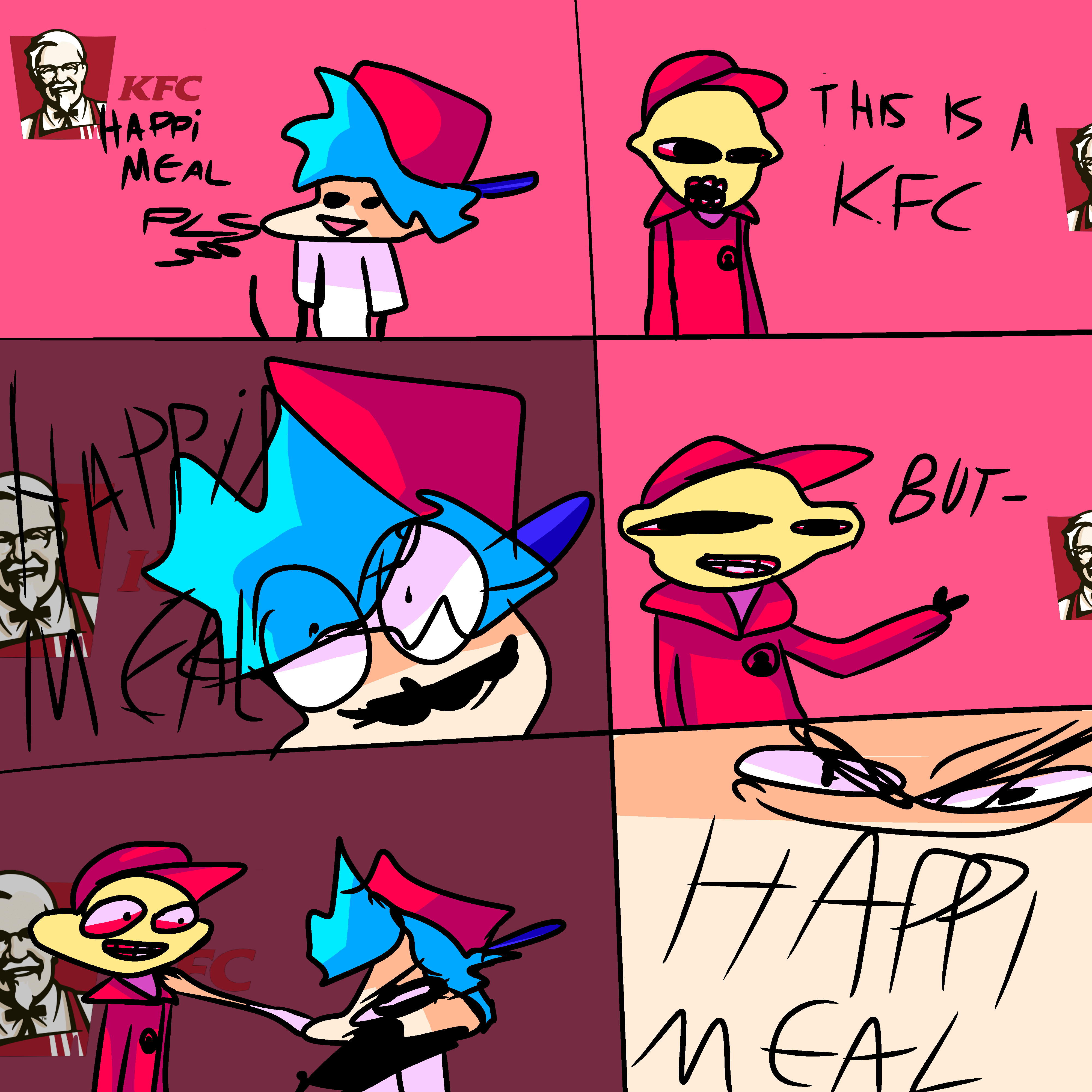 HAPPI MEAL Comic by me! | Scrolller
