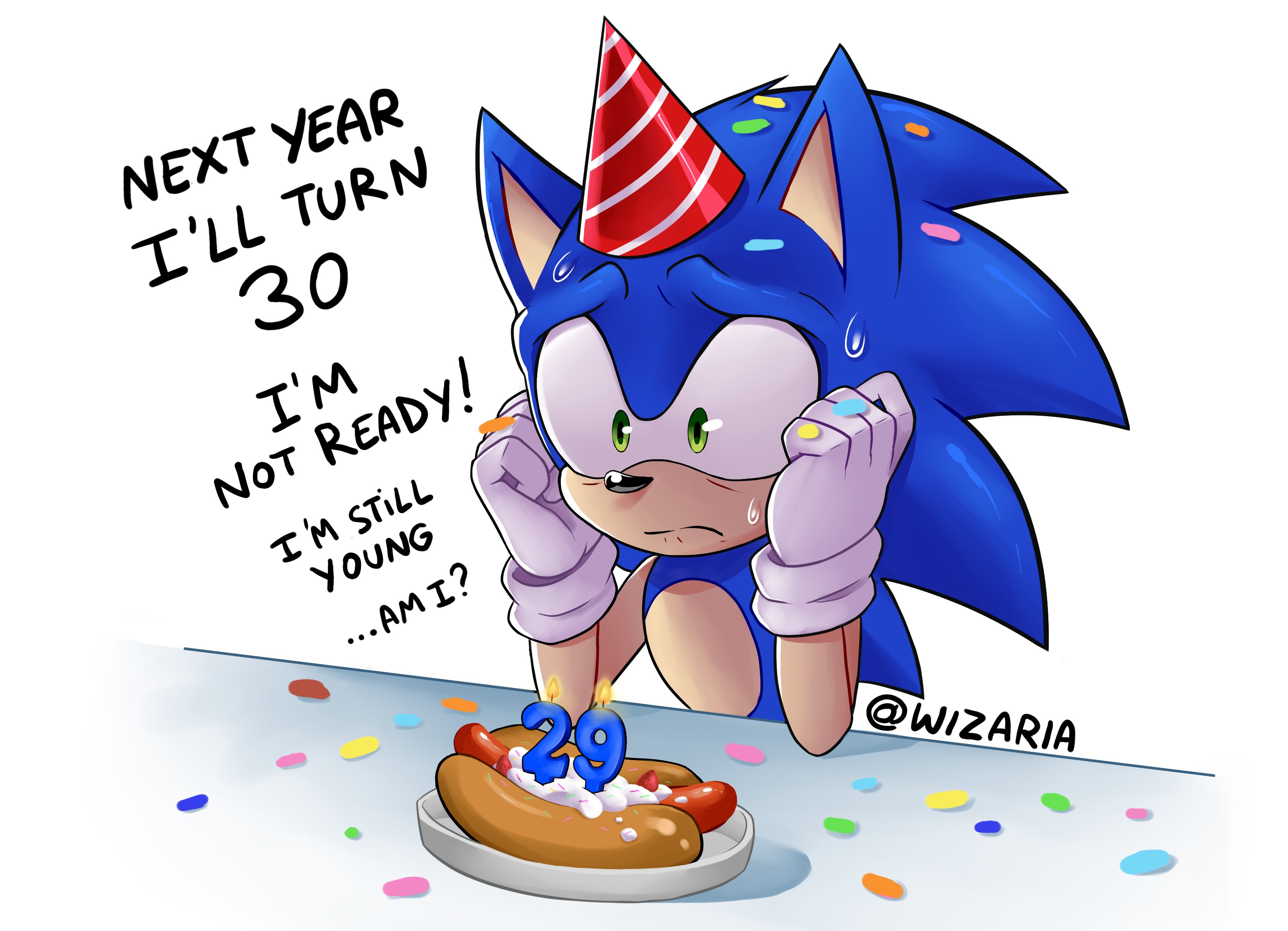 Happy 29th birthday spiky boi! by Wizaria | Scrolller