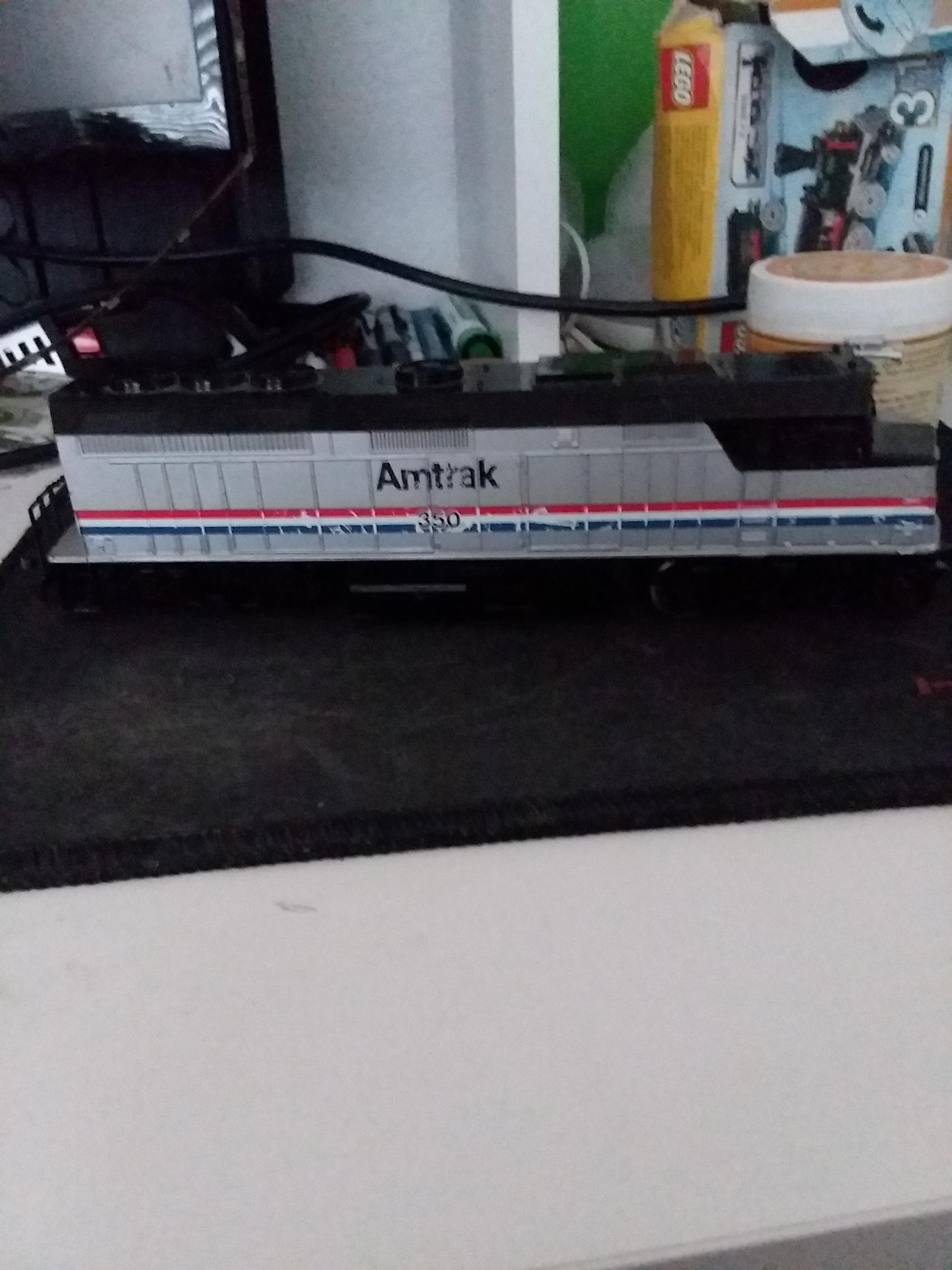 Happy 50th birthday Amtrak! To celebrate, I am sharing my only peoce of Amtrak rolling stock ...