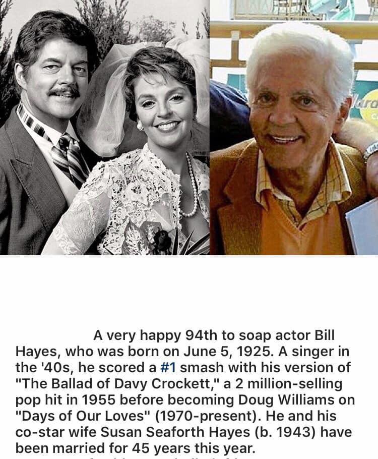 Happy 94th Bill Hayes | Scrolller
