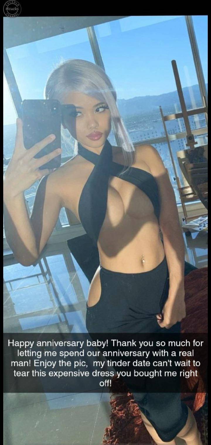 Happy anniversary cuck! | Scrolller