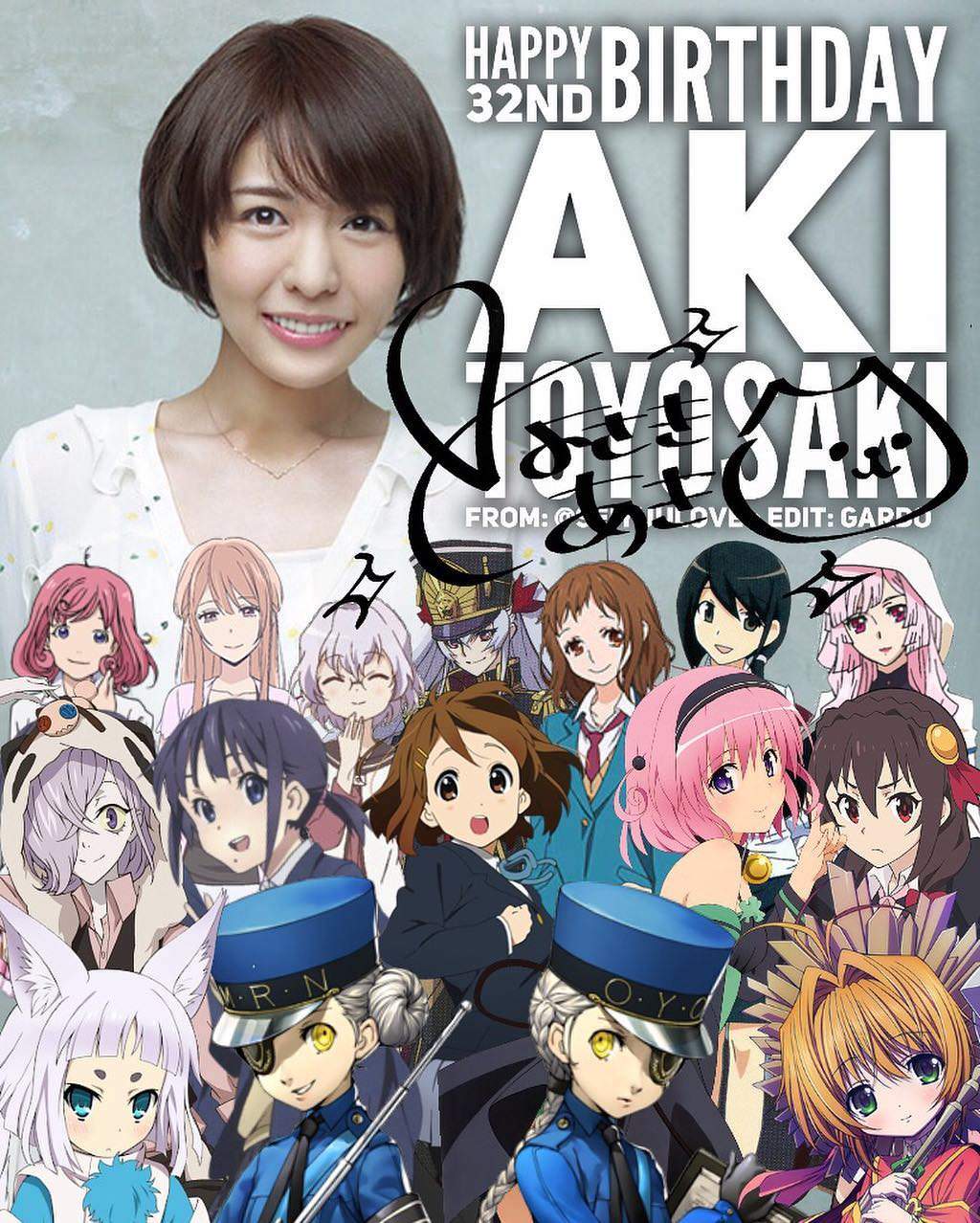 Happy Birthday Aki-chan! | Scrolller