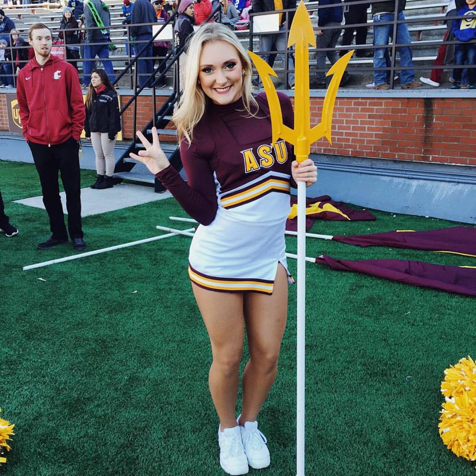 Happy Birthday to Arizona State Cheerleader Bayley | Scrolller