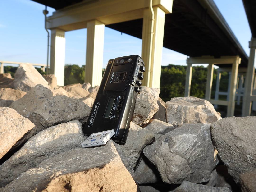 Happy Walkman day everyone! Here's the Sony NT-1 under a bridge. | Scrolller