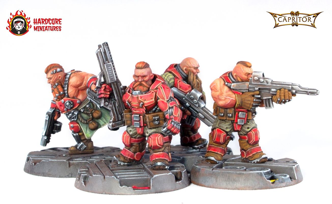 Hardcore Miniatures and Claudio Setti Space Dwarfs available again! | Scrolller