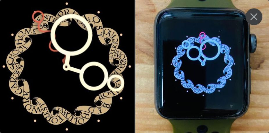 Harry Potter Fans My Take On The Weasley Clock Scrolller 