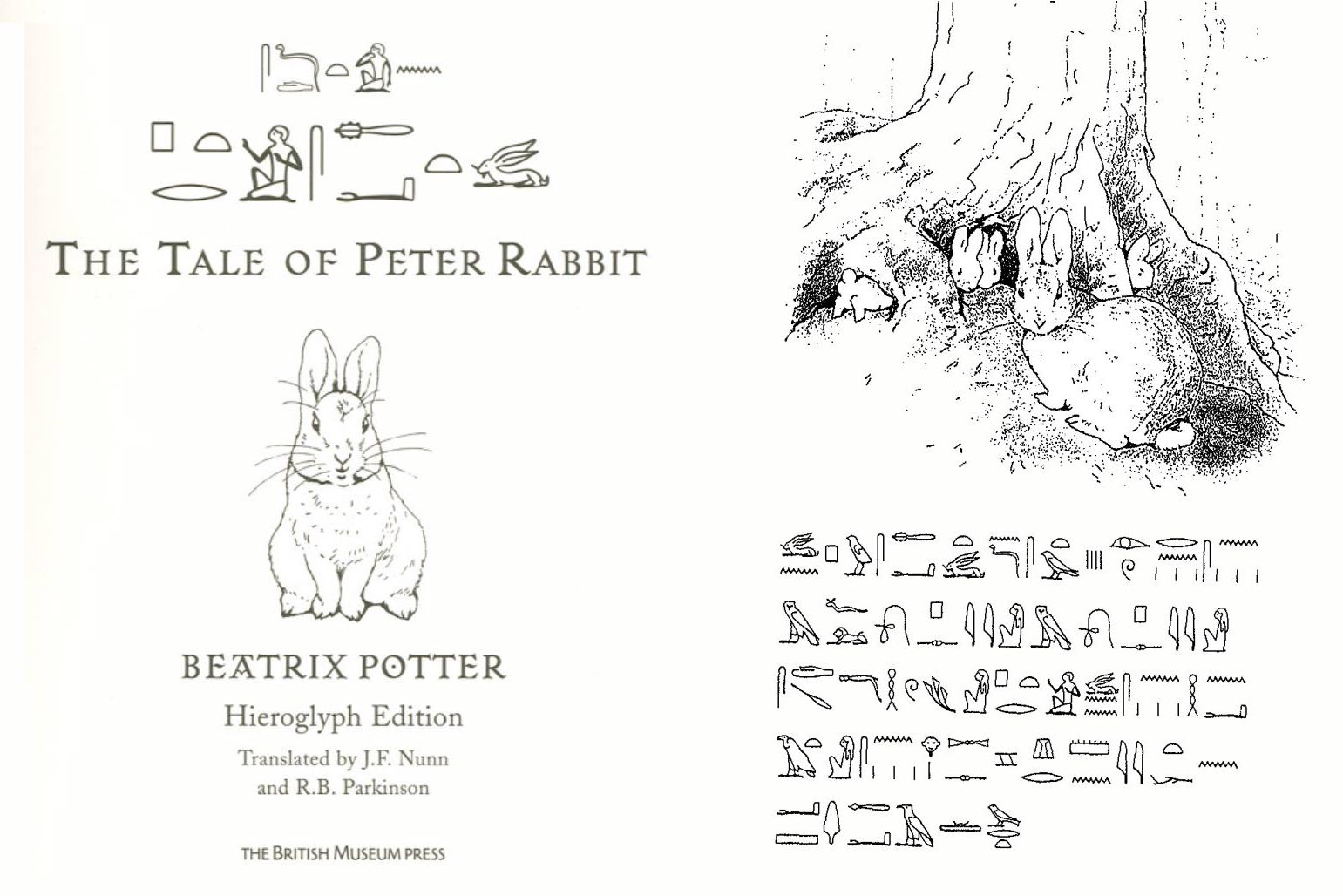 Has anyone with knowledge of Middle Egyptian read the translation of Peter the Rabbit? Is it any ...