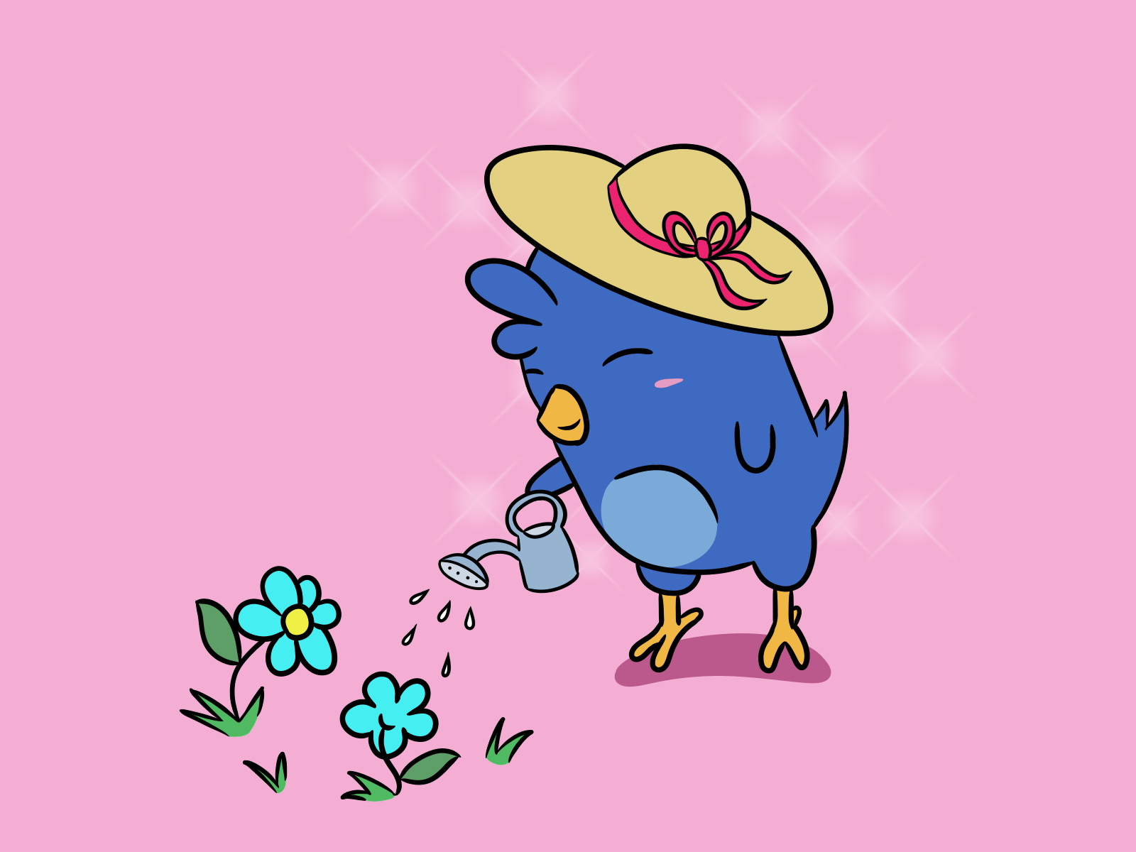 Have a nice day and don't forget to drink water! | Scrolller