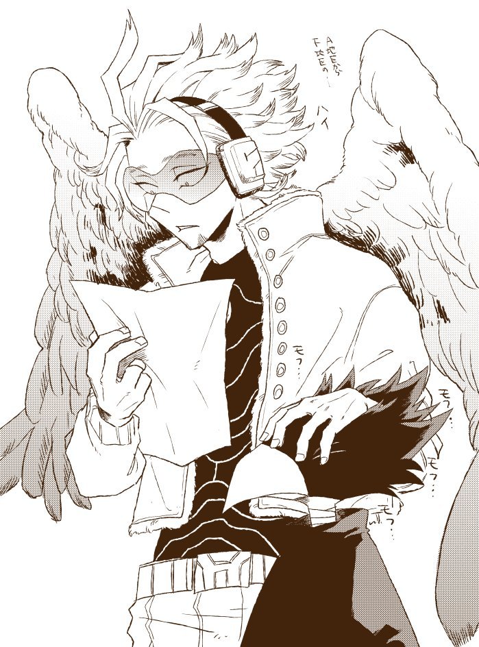 Hawks and Tokoyami by 些事 | Scrolller