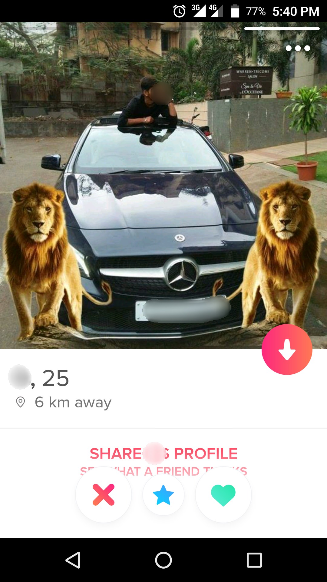 He drives a lion-cart | Scrolller