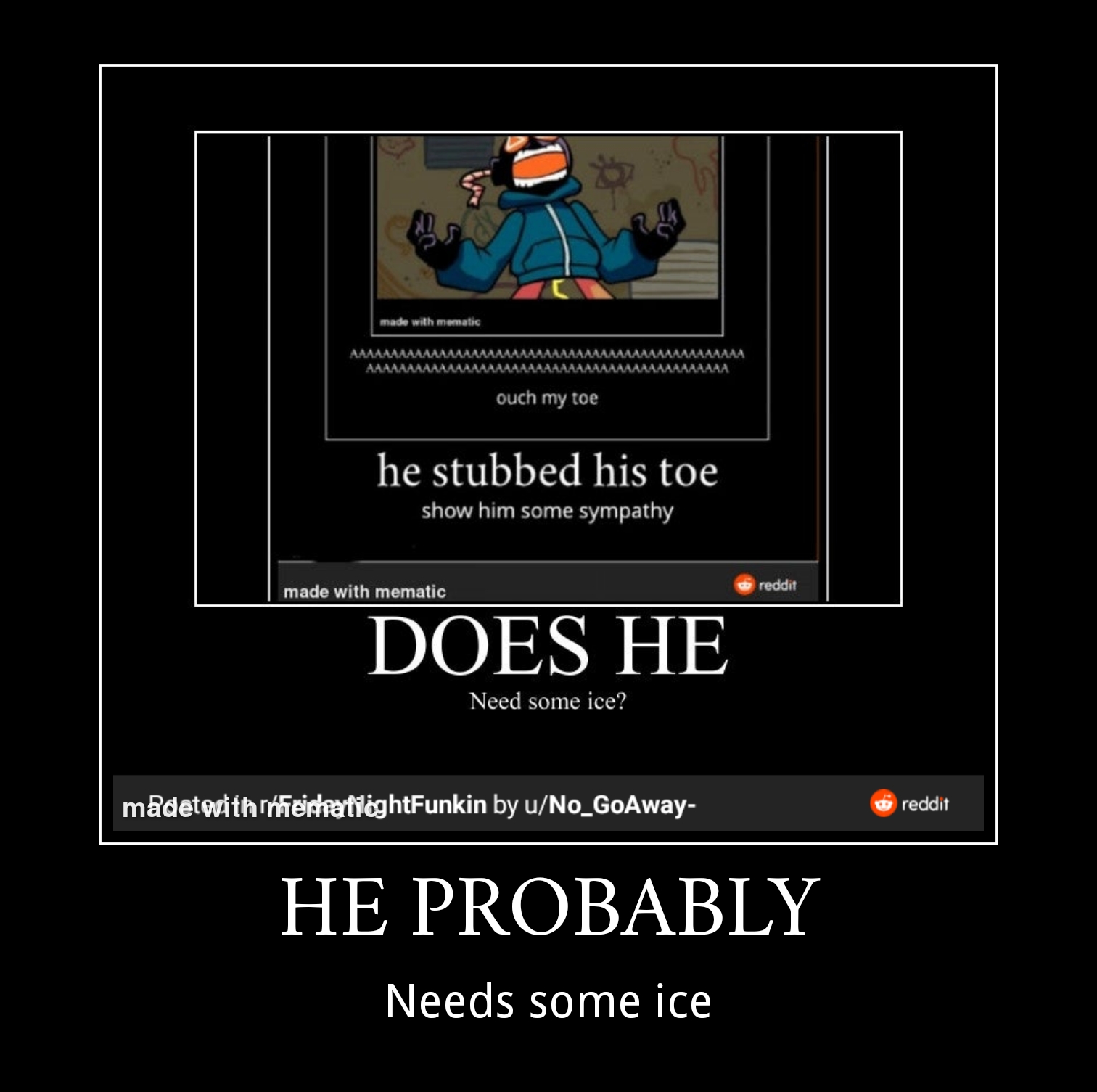 He probably needs some ice | Scrolller