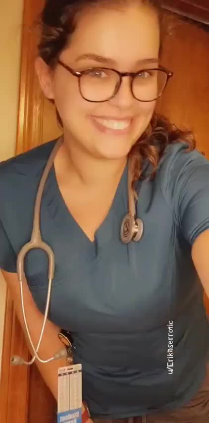 He said, "How do you fit all that, in them scrubs?" | Scrolller