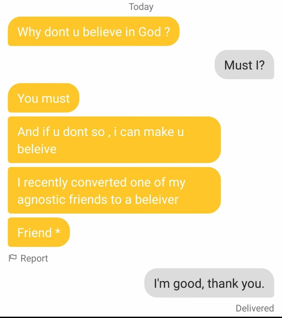 He was dead serious. | Scrolller