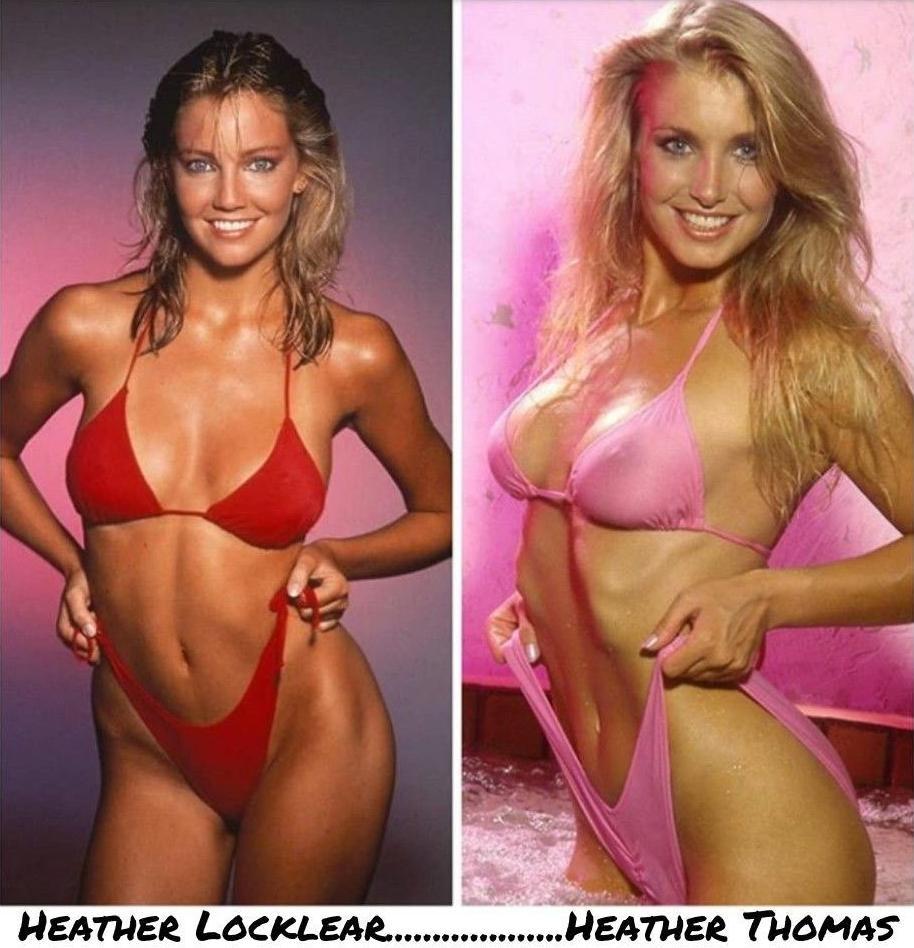 Heather Locklear and Heather Thomas. | Scrolller