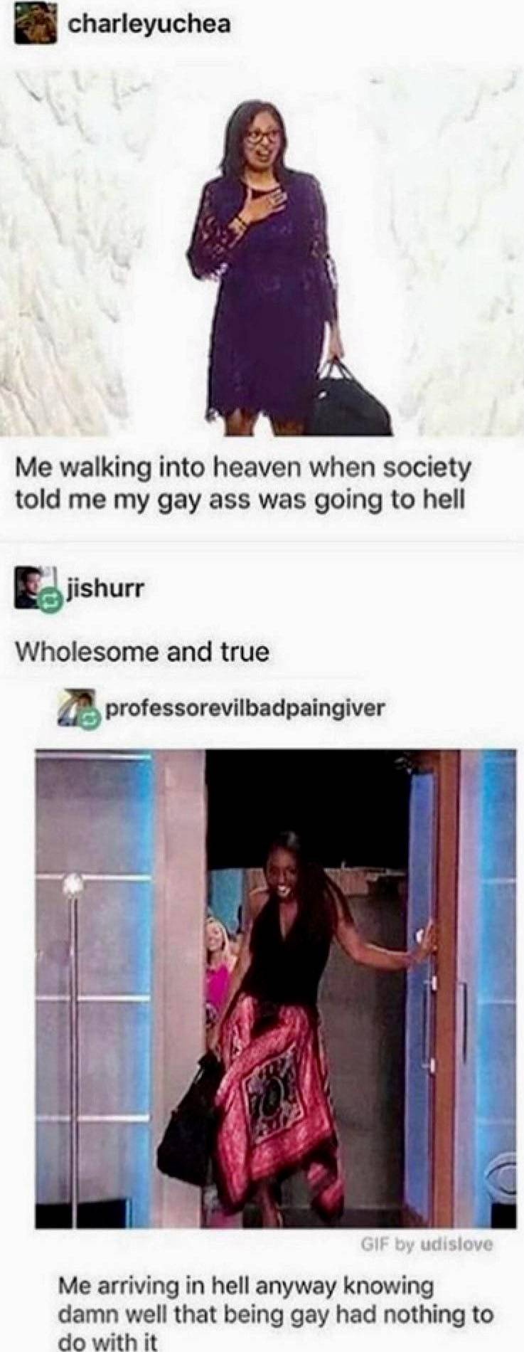 heaven and hell | Scrolller