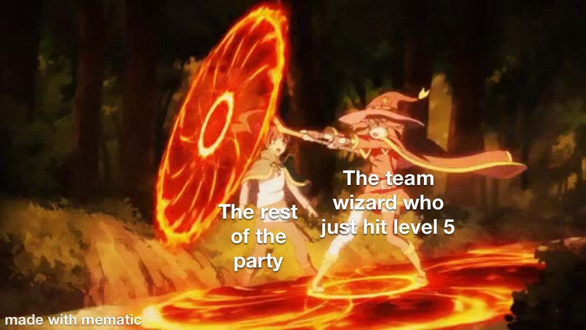 Hehe fireball go Kaboom | Scrolller